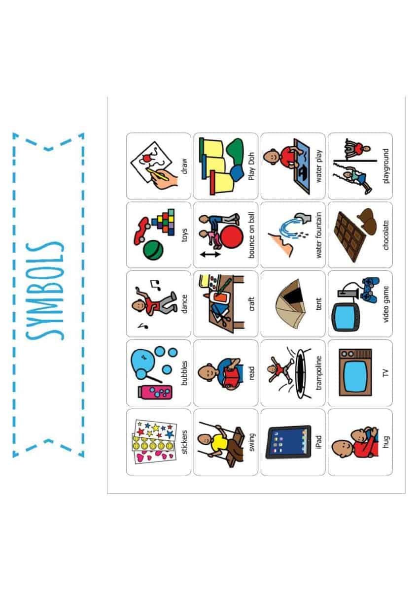 Choice Board - For Kids With Autism