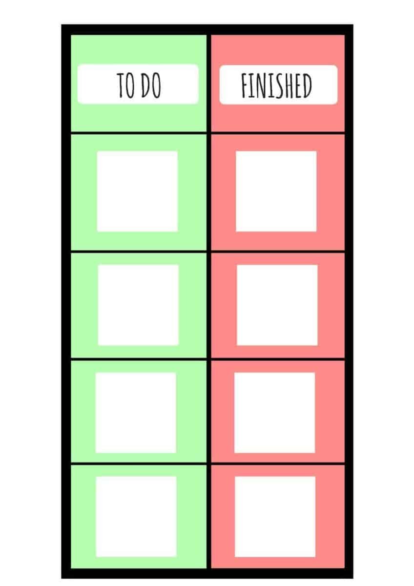 Going Shopping Visual Schedule - For Kids With Autism