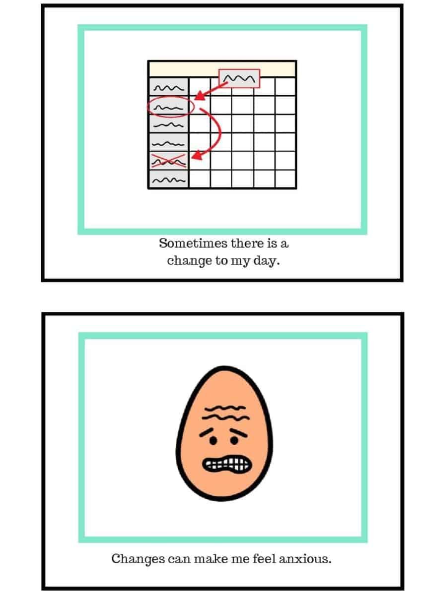 I Can Cope With Change - Social Story For Kids With Autism