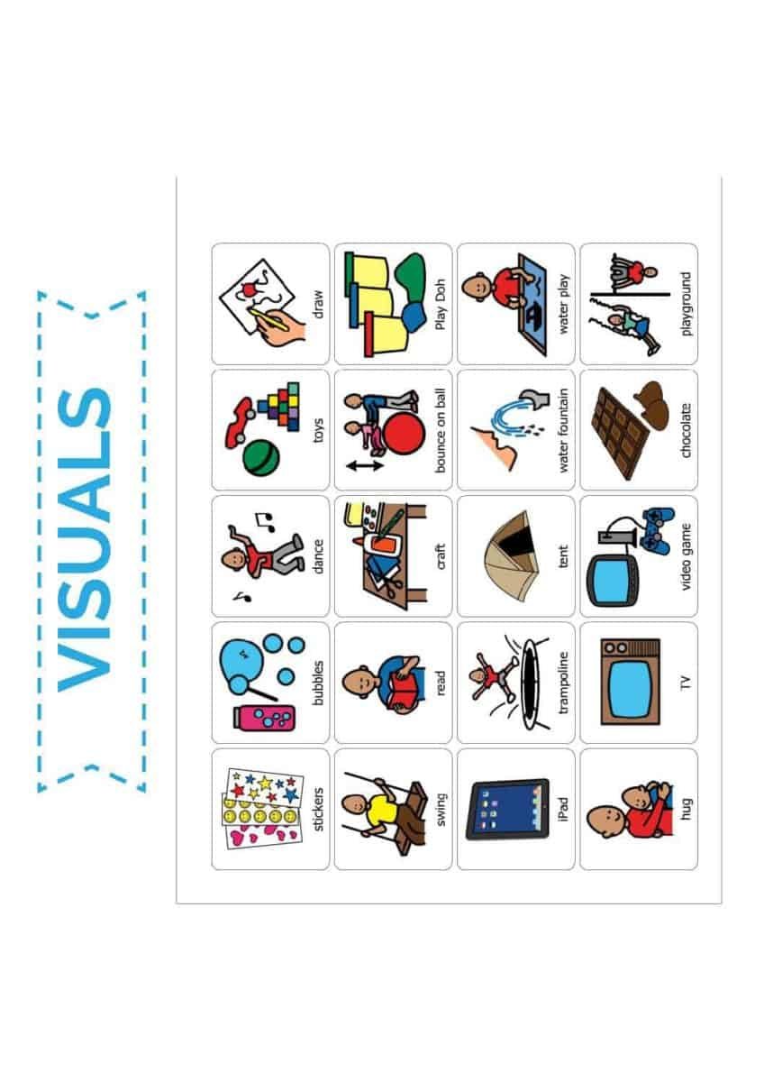 Working For Visual Schedule - For Kids With Autism